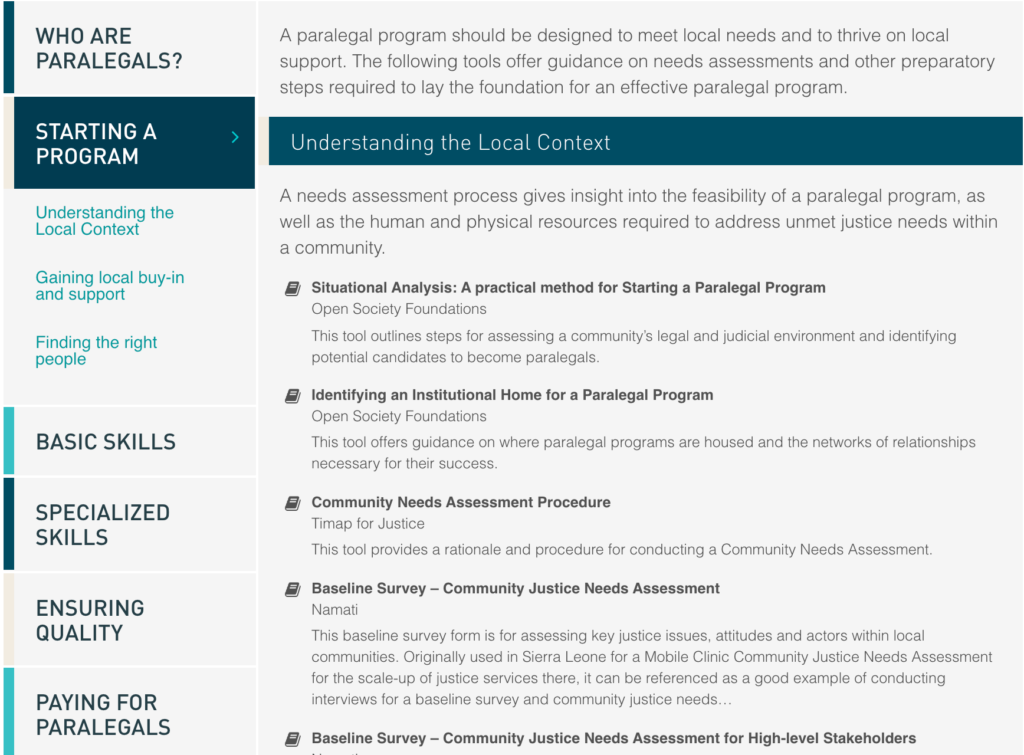 How Paralegals Work, and How to Support Them - Namati