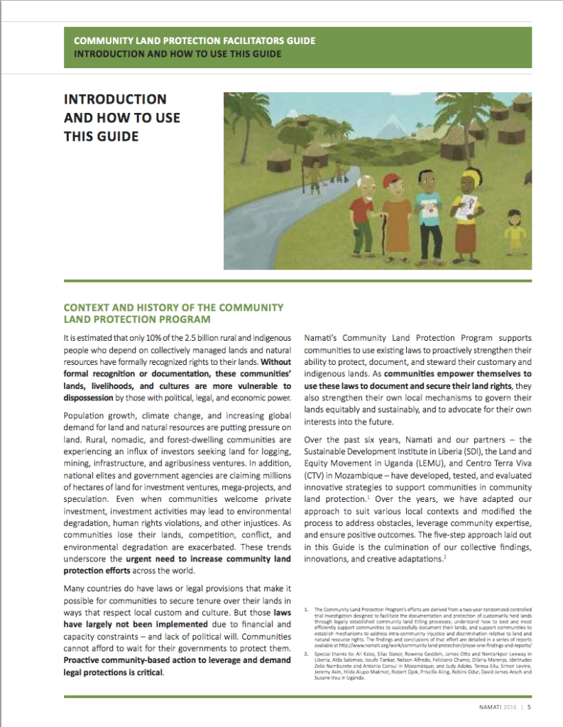 Chapter: Context for Community Land Protection - Namati